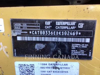 2020 Caterpillar 336 Excavator For Sale, 4,994 Hours | Edmonton, AB ...