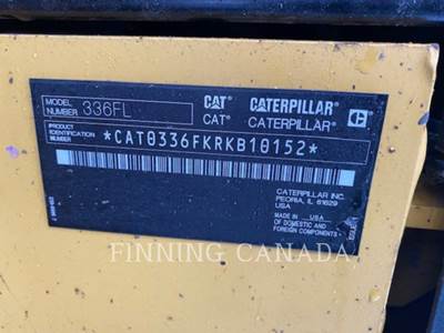 2017 Caterpillar 336F Excavator For Sale, 10,106 Hours | Williams Lake ...