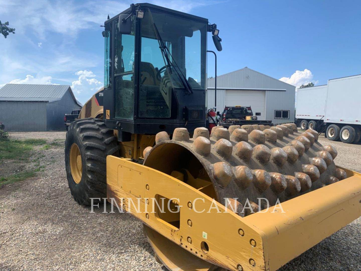 2008 Caterpillar CP56 Padfoot Roller Compactor For Sale, 4,650 Hours ...