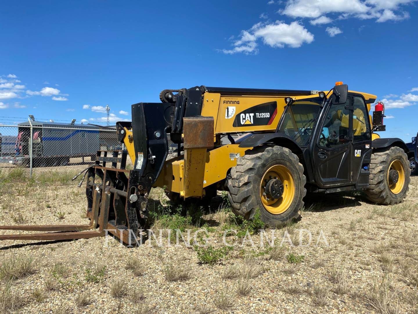 2017 Caterpillar TL1255D Telehandler For Sale, 8,215 Hours | Clairmont ...