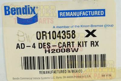 Rebuilt Bendix AD-4 Air Dryer Cartridge Kit For Sale | Dorr, MI ...