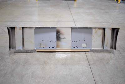 New Aftermarket Peterbilt 379 American Eagle Blind Bumper For Sale ...