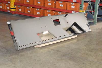 New Aftermarket Peterbilt 379 Bumper w/54-3/4" Bottom Hole Cut Outs For ...