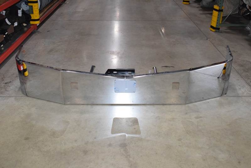 New Aftermarket Peterbilt 579 Chrome Bumper w/Radar Cut Out For Sale ...