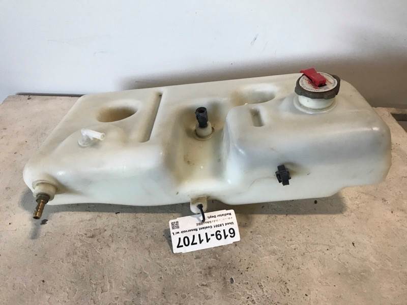1998 Used Ford L8501 Coolant Reservoir w/ Level Sensor, Spring Loaded ...