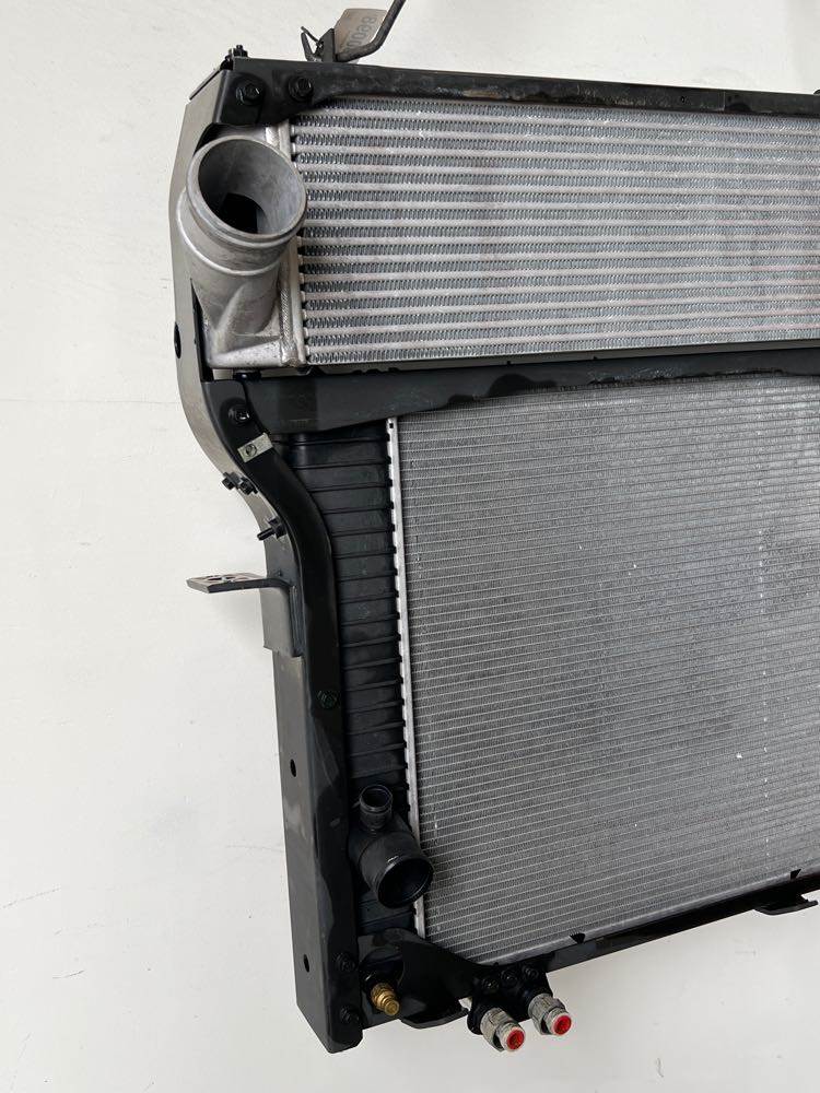 2021 Used International School Bus Radiator w/ Charge Air Cooler, Oil ...