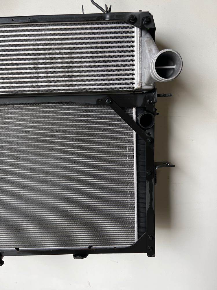 2021 Used International School Bus Radiator w/ Charge Air Cooler, Oil ...