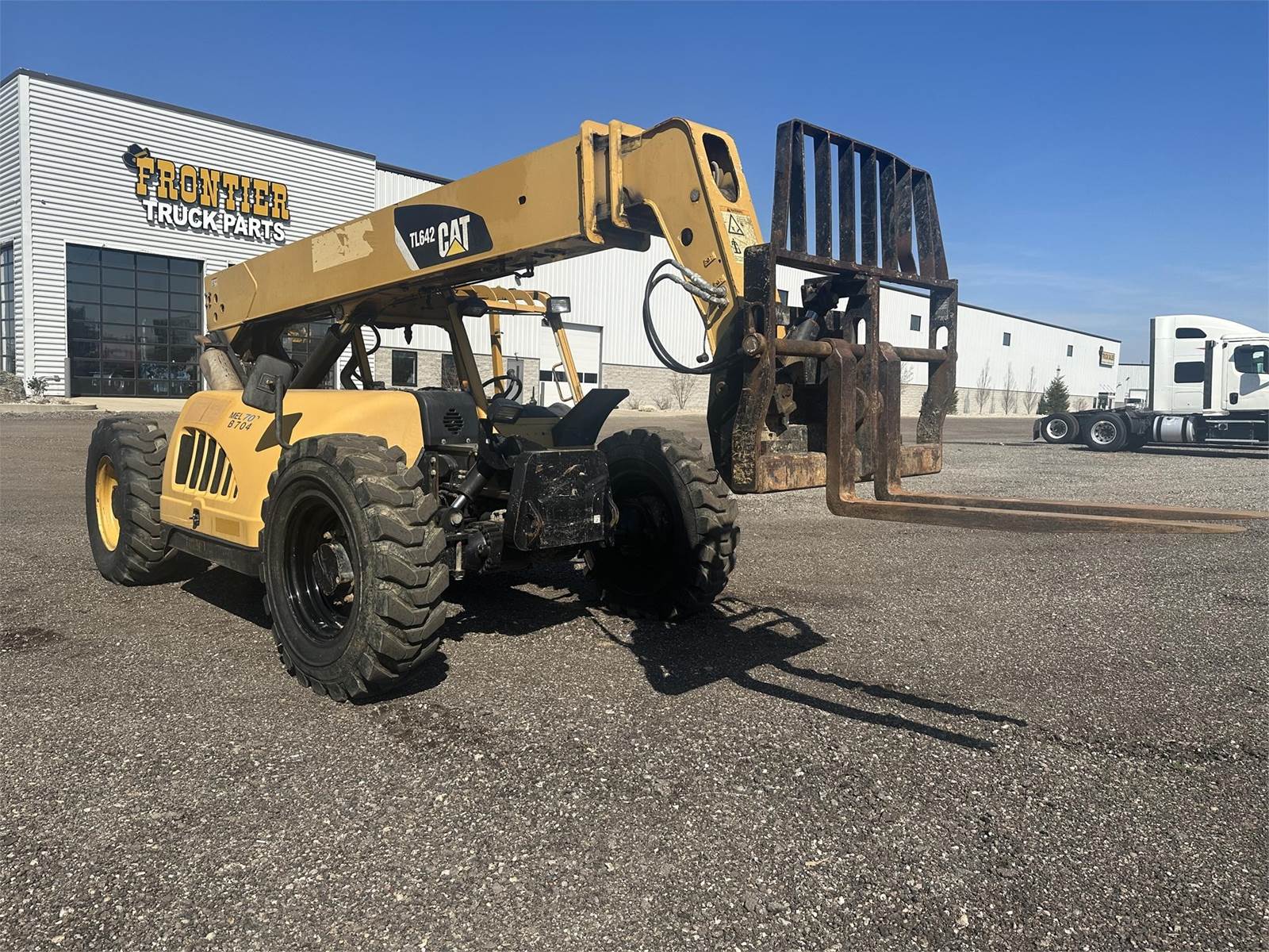 2007 Caterpillar TL642 Telehandler - 6500lb Capacity, 42ft Lift Height ...