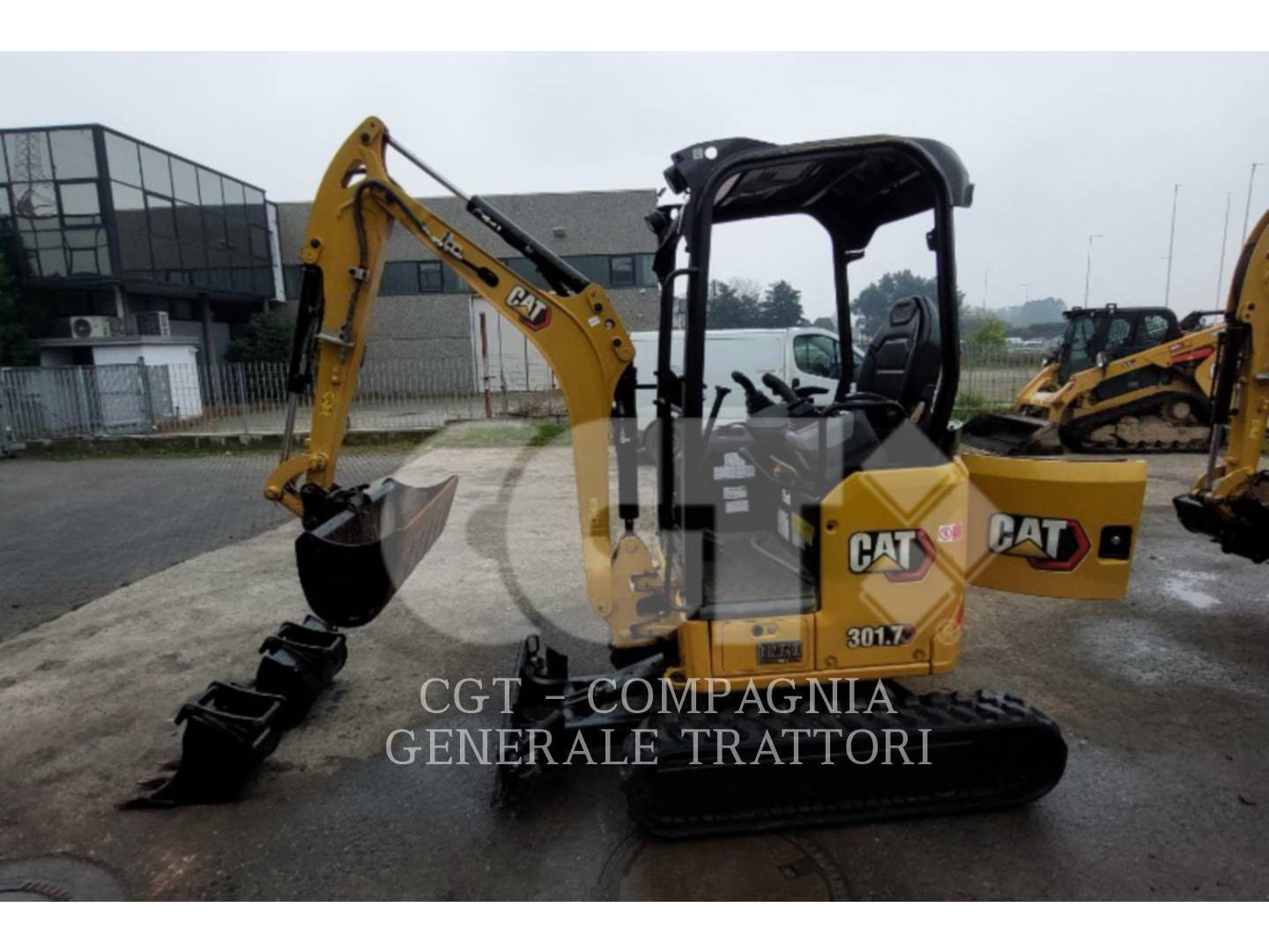2021 Caterpillar 301.7D Mini Hydraulic Excavator For Sale, 1,441 Hours ...