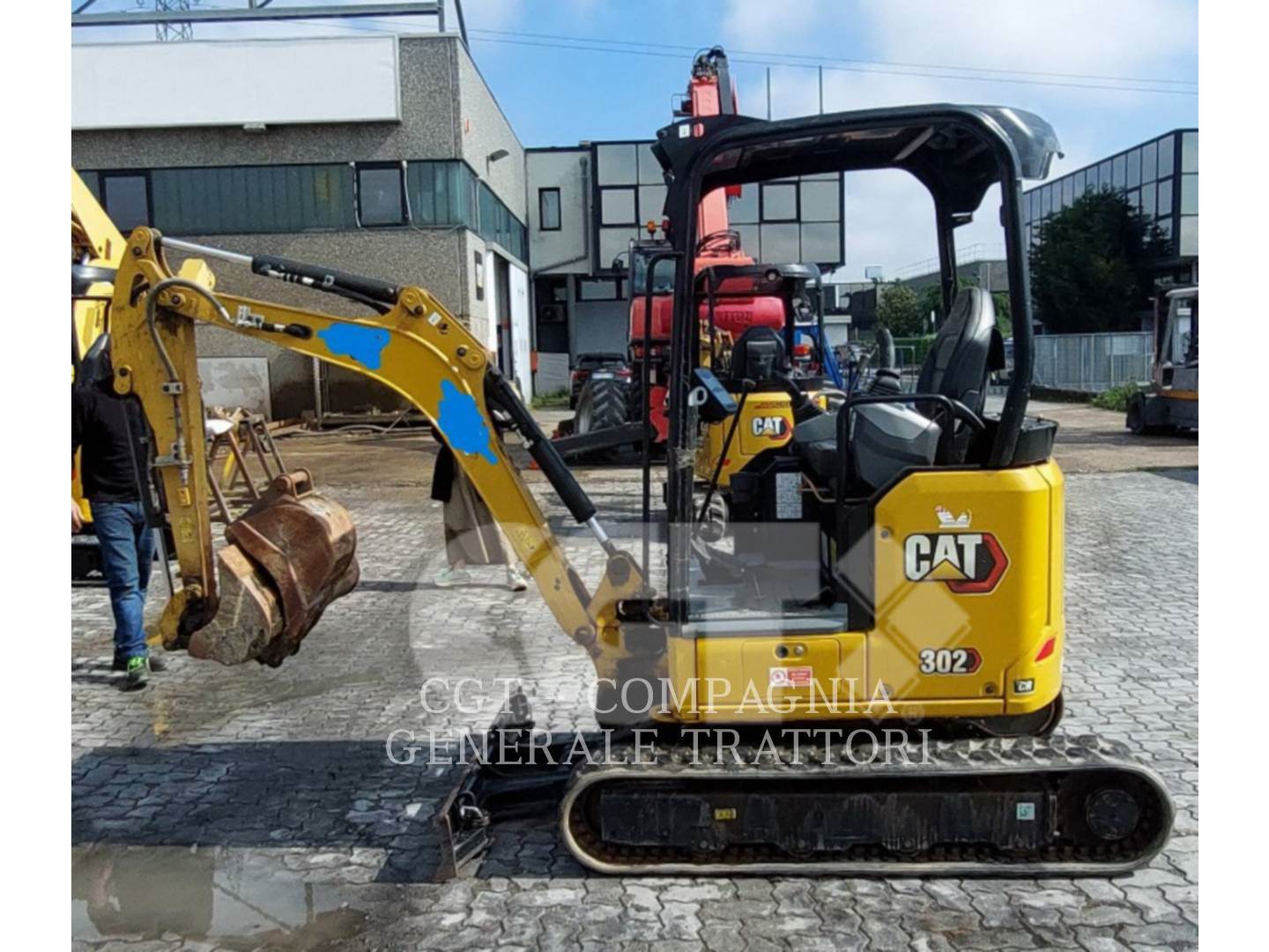 2021 Caterpillar 302 CR Mini Excavator For Sale, 740 Hours | Perugia ...