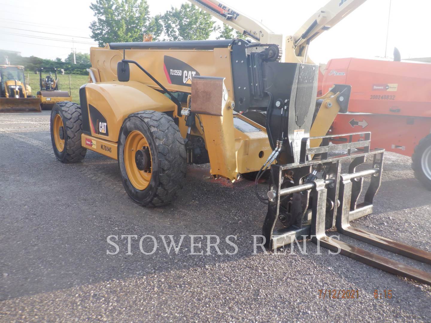 2019 Caterpillar TL1255 Telehandler For Sale, 5,590 Hours | Knoxville ...