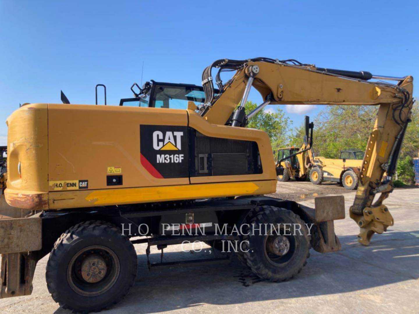 2017 Caterpillar M316F Wheeled Excavator For Sale, 8,435 Hours | Bronx ...