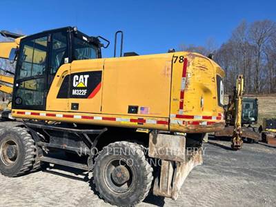 2019 Caterpillar M322F Wheeled Excavator For Sale, 13,924 Hours ...