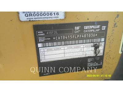 2018 Caterpillar 415F2 IL Backhoe For Sale, 1,518 Hours | Fresno, CA ...