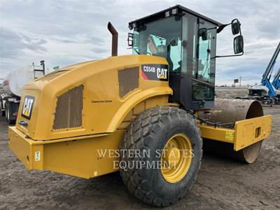 2014 Caterpillar CS54B Vibratory Soil Compactor For Sale, 3,932 Hours ...