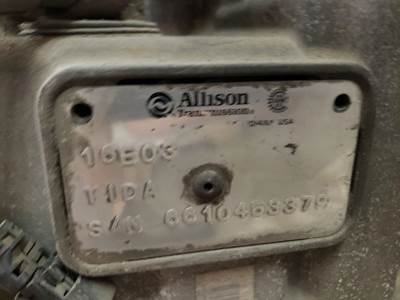 2017 Allison 4000 RDS Transmission for a Kenworth T800 For Sale ...