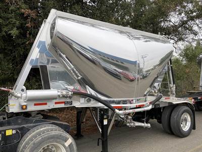 2024 Beall Single Axle Aluminum Dry Bulk / Pneumatic Tank Trailer - Air ...