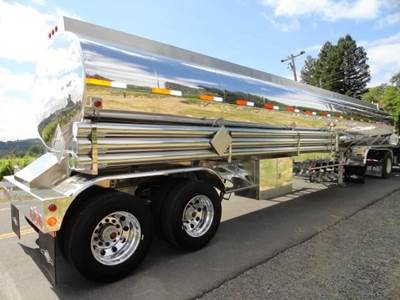 2026 Beall Tandem Axle Aluminum Fuel Tanker Trailer - Air Ride, Fixed ...