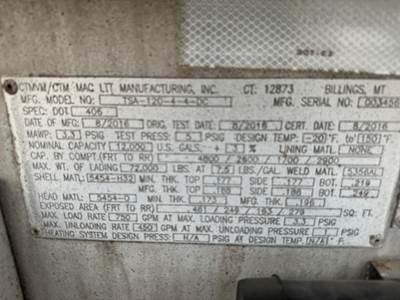 2017 Mac LTT TSA-120-4-4-DC Fuel Tanker Trailer For Sale | Salt Lake ...