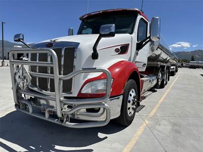 2020 Peterbilt 579 5400 Gallon Gasoline / Fuel Truck - Cummins 500HP ...