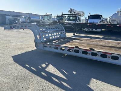 1998 Murray 43x102 Tandem Axle Lowboy Trailer - Walking Beam, Fixed ...
