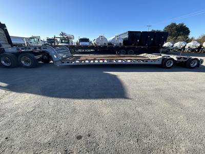 1998 Murray 43x102 Tandem Axle Lowboy Trailer - Walking Beam, Fixed ...