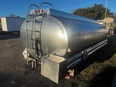 2010 Beall 4500 Gallon Aluminum Single Compartment Truck Tank DOT406AL ...