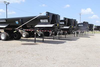 Brazos End Dump Trailers For Sale | MyLittleSalesman.com
