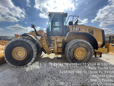 2023 Caterpillar 980 Wheel Loader For Sale, 2,176 Hours | Orlando, FL ...