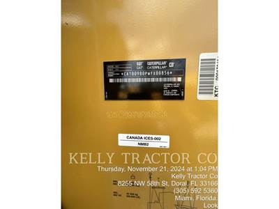2023 Caterpillar 980 Wheel Loader For Sale, 2,176 Hours | Orlando, FL ...