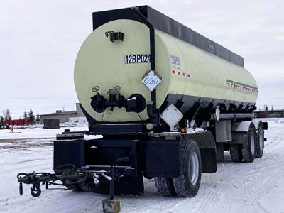 2007 Advance 27,300 Liter Tri axle pup Crude Oil Tank Trailer For Sale ...