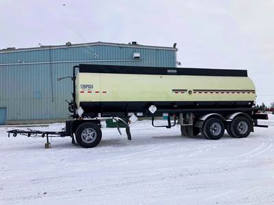 2007 Advance 27,300 Liter Tri axle pup Crude Oil Tank Trailer For Sale ...