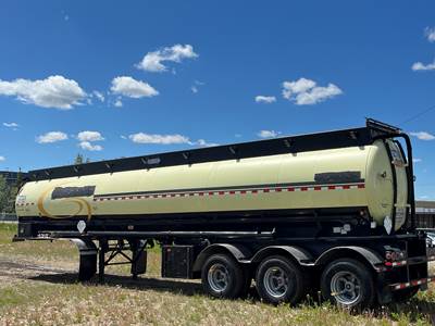 2012 Advance 38,000 Liter / 10,000 Gallon / Tri axle Crude Oil Alum 1 ...