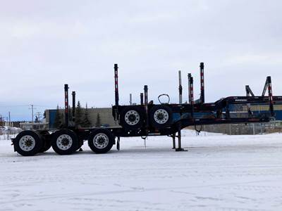 2012 Doepker 61 Ft Super B Train Log Trailer / 8' 6" Bunks For Sale ...
