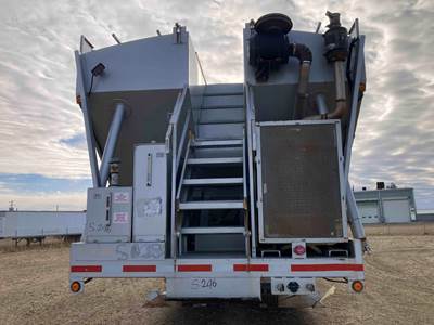 2012 APPCO 4,000 CUBIC FT SAND MOBILE STORAGE PIG DRY BULK TANK TRAILER ...