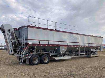 2011 Appco 4,000 CUBIC FT SAND STORAGE PIG DRY BULK TANK TRAILER WITH ...