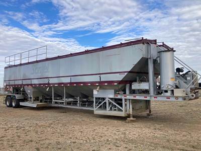 2011 Appco 4,000 CUBIC FT SAND STORAGE PIG DRY BULK TANK TRAILER WITH ...