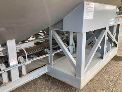 2011 Appco 4,000 CUBIC FT SAND STORAGE PIG DRY BULK TANK TRAILER WITH ...