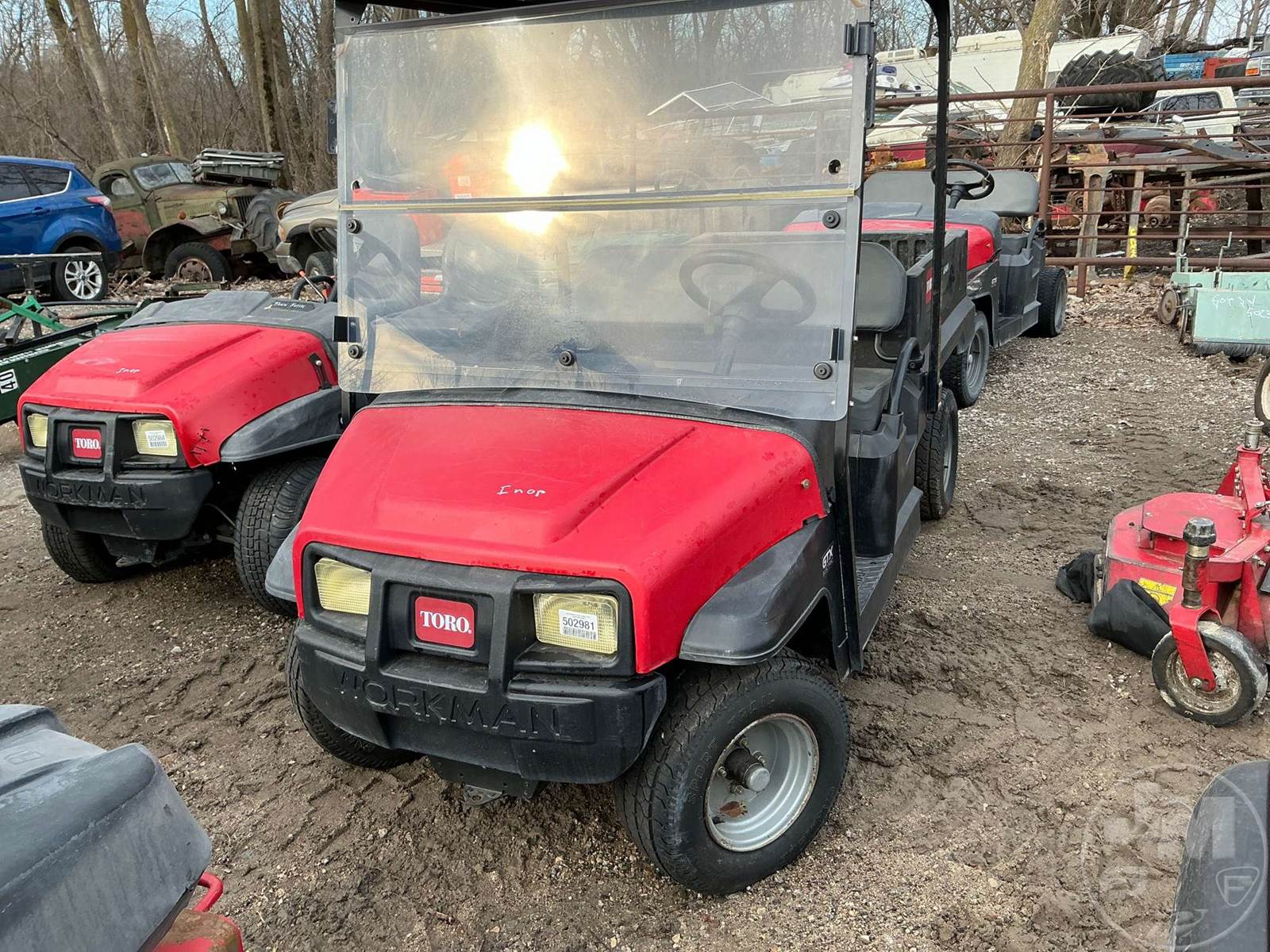 Toro 07043 WORKMAN GTX ELECTRIC Utility Vehicle For Sale | Glencoe, MN ...