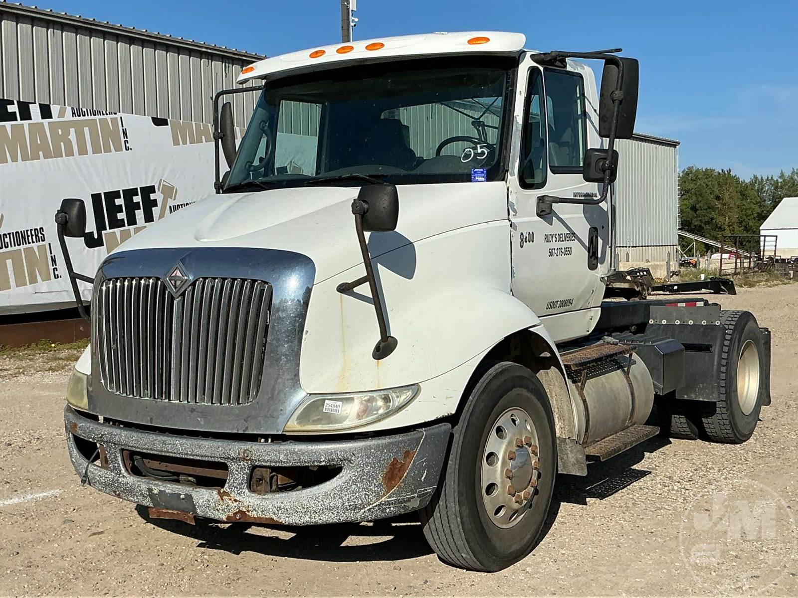 2005 International 8600 Single Axle Day Cab Truck For Sale | Glencoe ...