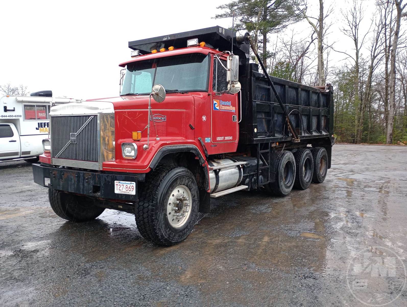 1996 Volvo ACL Tri Axle Dump Truck For Sale | Deerfield, MA | 445147 ...
