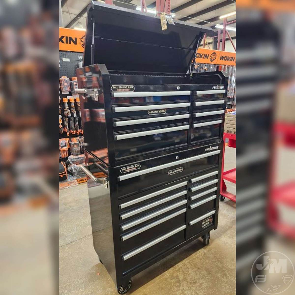56" XDD 18 Drawer Black Professional Tool Box For Sale | Kissimmee, FL ...