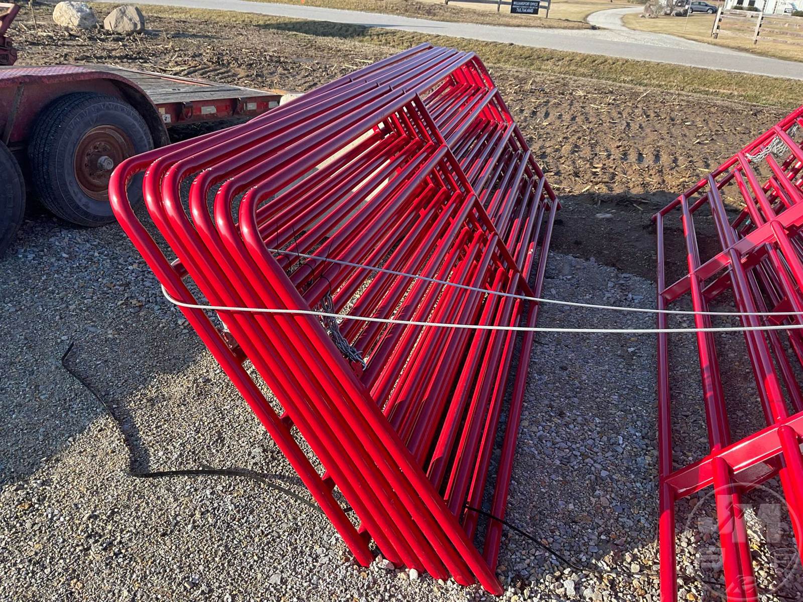 11'6" X 4'3", 2" Tube, Livestock Gate, With Hinges, Qty: 1 For Sale ...