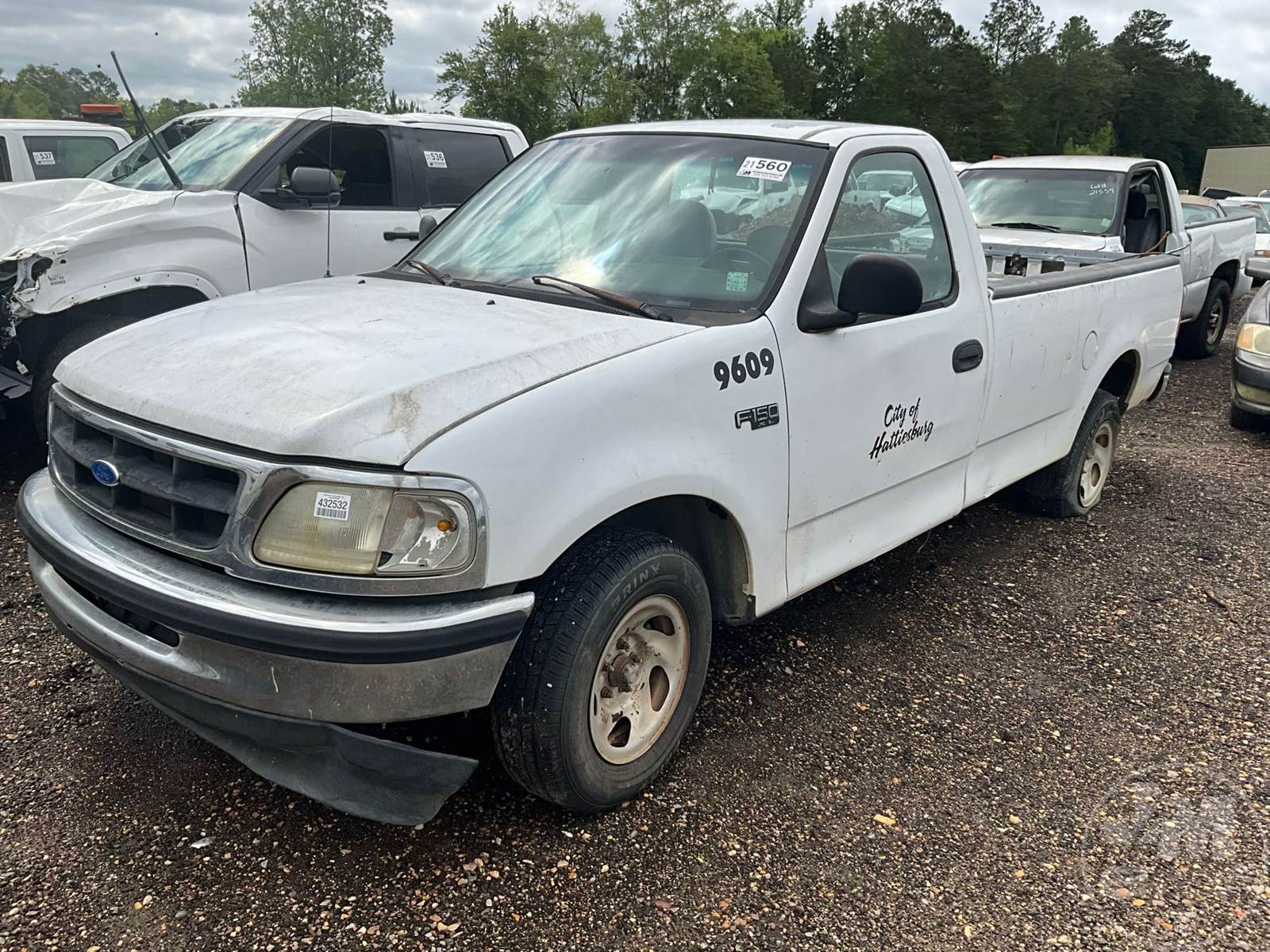 1997 Ford F-150 Salvage Truck For Sale | Brooklyn, MS | 432532 ...