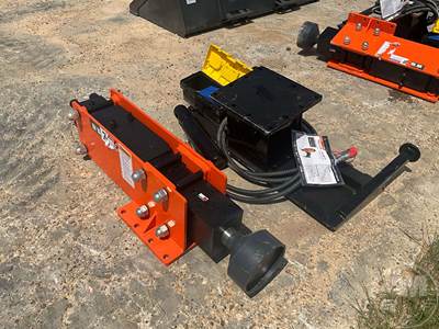 Used 2026 Wolverine PD1208D Mini Skid Steer Post Driver Attachment For ...