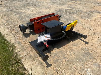 Used 2026 Wolverine PD1208D Mini Skid Steer Post Driver Attachment For ...