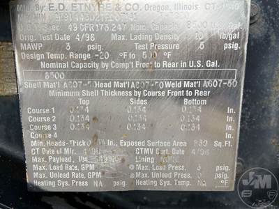 2026 Etnyre ETNYRE Tank Trailer For Sale | Deerfield, MA | 445078 ...