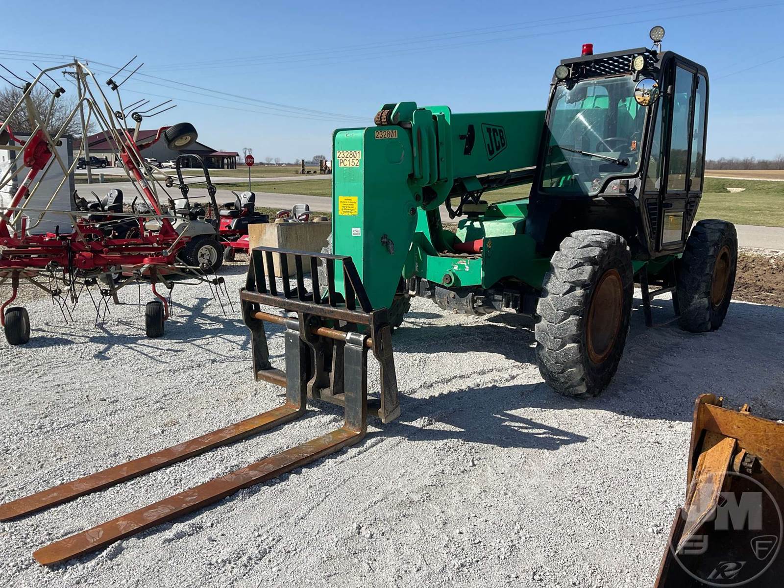 JCB Telescopic Forklift, Cab, 4X4, All Wheel Steer, Frame Leveling, Aux ...