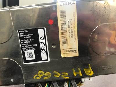 2014 Paccar CECU3 Chassis Control Module for a Kenworth T660 For Sale ...