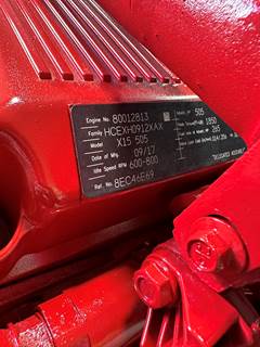 2018 Cummins X15 Diesel Engine Assembly, 505HP CM2350 CPL4343 For Sale ...